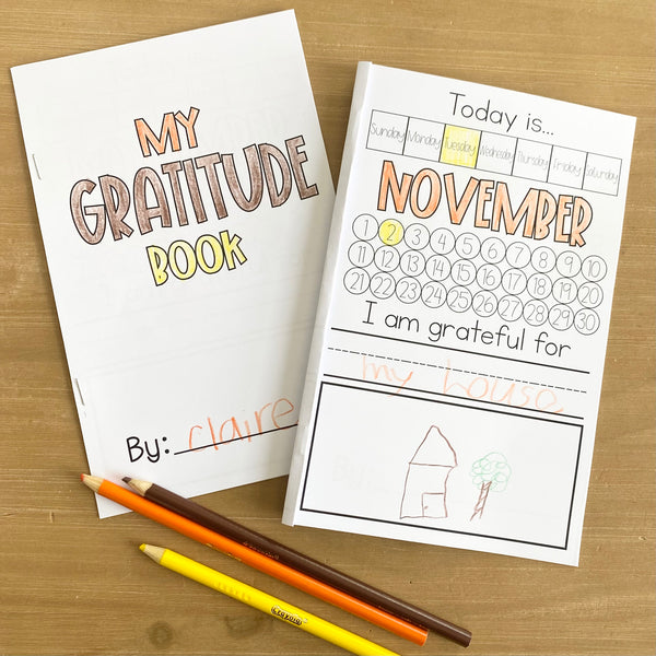 My Gratitude Book | Digital – Munchkin Lane LLC