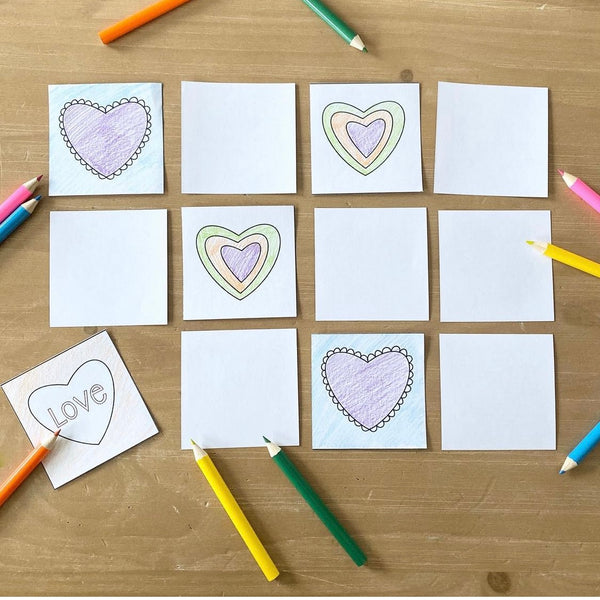 Heart Matching Game – Munchkin Lane